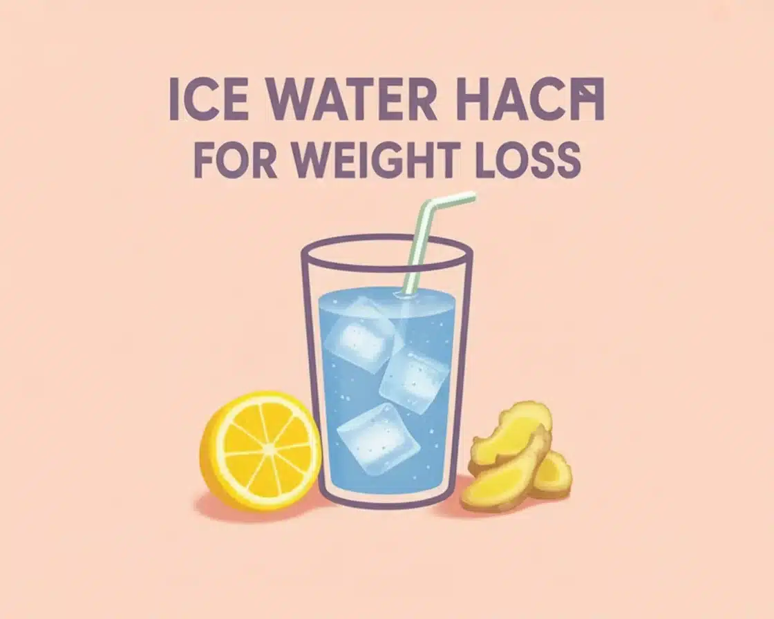 7 Second Ice Water Hack Recipe to Lose Weight: Here’s How!