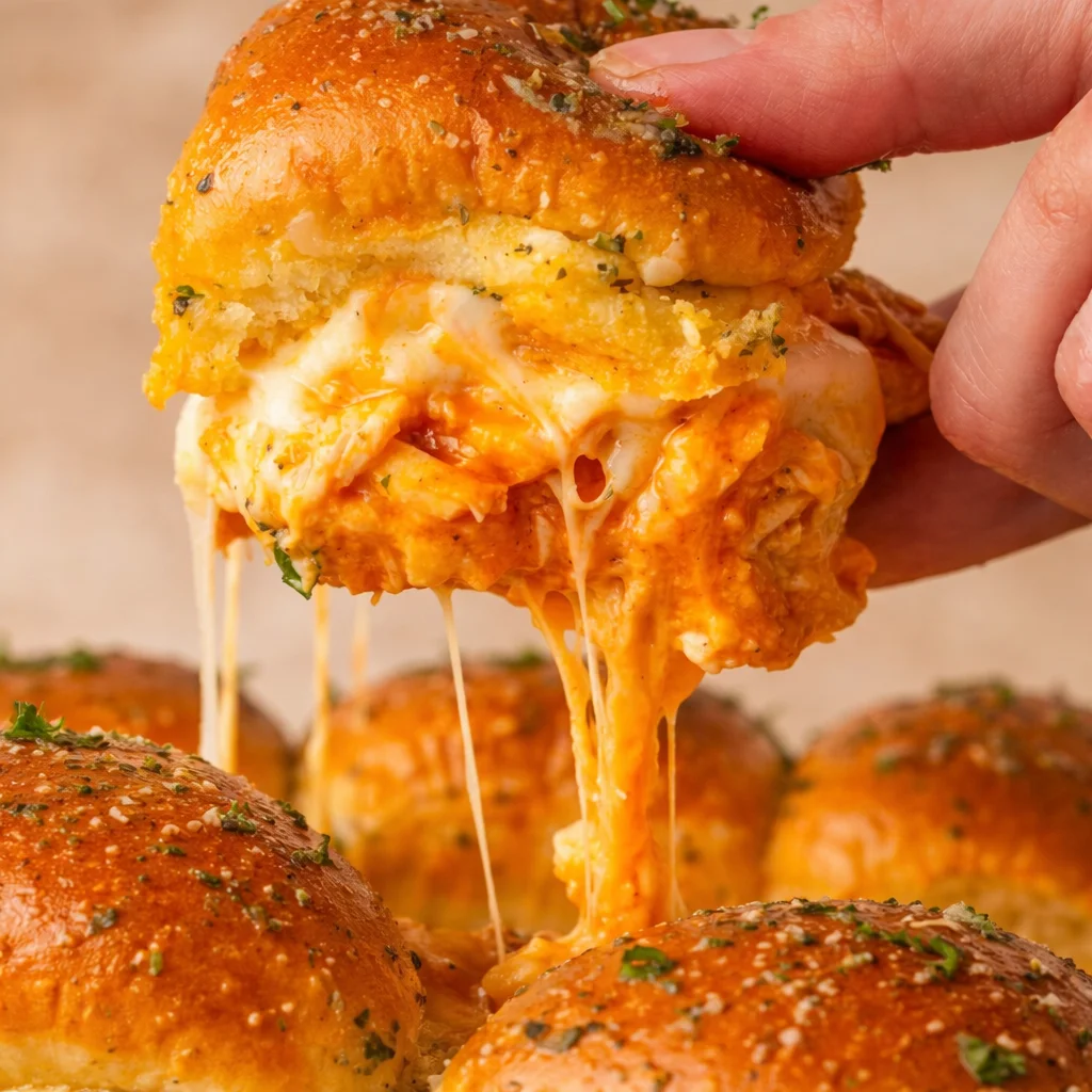 Savory Buffalo Chicken Sliders Recipe